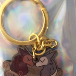 Wolfwalkers 2 Inch Wooden Keychain - Etsy