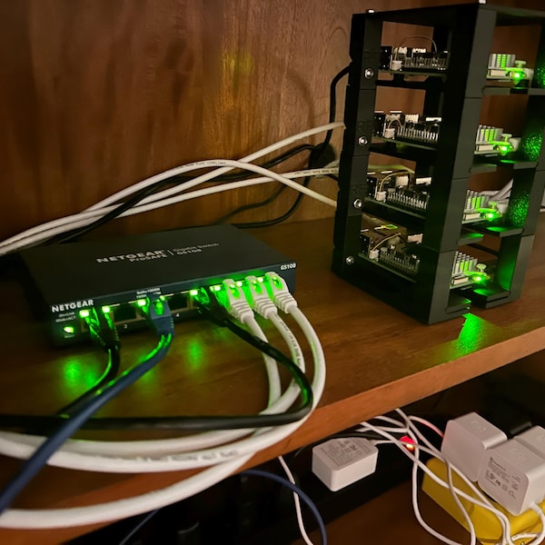Raspberry Pi Stack Cluster Case - Expandable Infinite Levels - Etsy