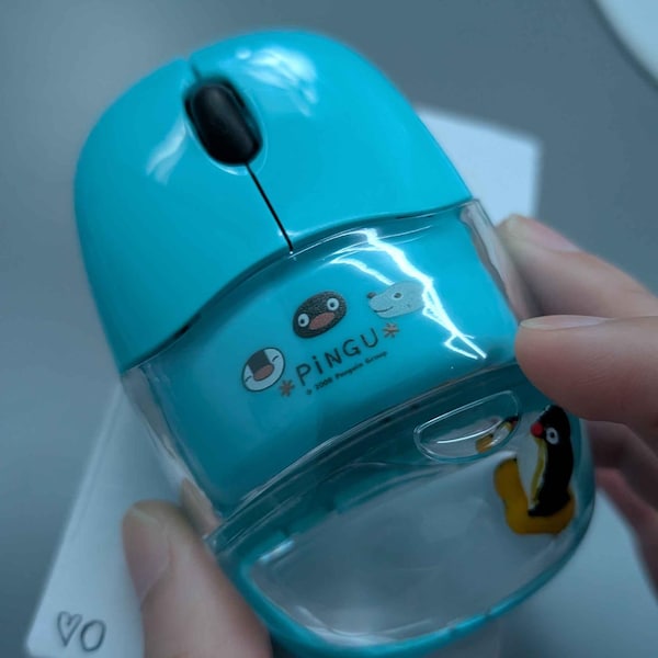 Pingu Penguin Aqua Y2K Frutiger Aero Vintage Nostalgic Water Mouse ...