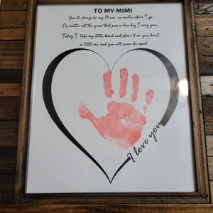 Preschool Graduation Sign, Handprint Art Keepsake, Graduation Keepsake ...