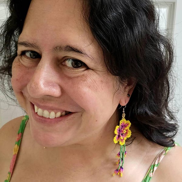 Handmade Chaquira Set Chokers, Huichol Mexican Jewelry, Artisan Beaded ...