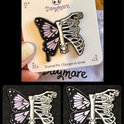 Broken Wing Hard Enamel Pin - Etsy