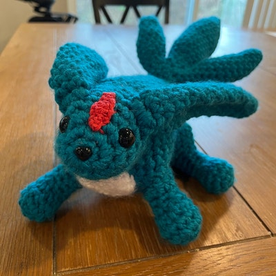 Crochet Pattern Arcanist's Carbuncle final Fantasy XIV - Etsy