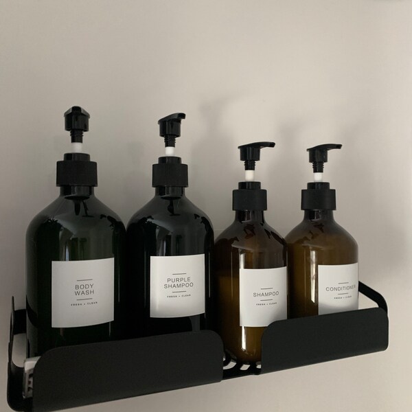 Modern Hand Dish Soap Labels Water and Oil Resistant Stickers by the ...