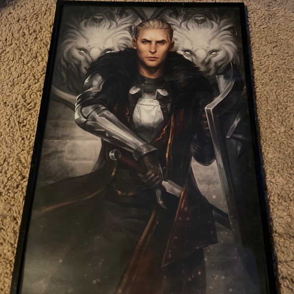 Dragon Age Inquisition Cullen Rutherford Art Print 11x17 Inch Open ...