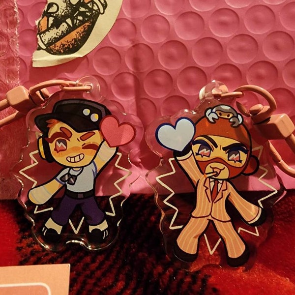2in TF2 Mercenary Double-sided Charm (RESTOCKED!) - Etsy