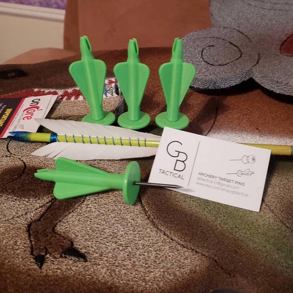 Bullseye Target Pins - Archery Target Pins - Etsy