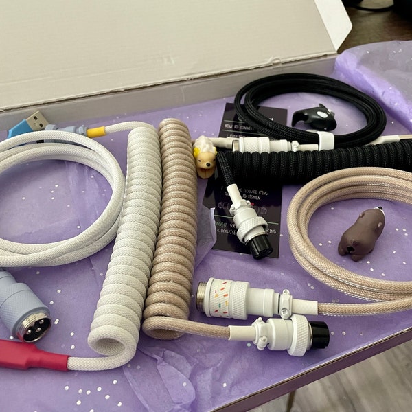 Create Your Own Custom Aviator Connector Coiled Cable, Made to Order ...