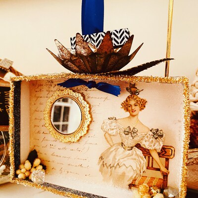 Wood Nymph Doll Postcard Artist Woman Lady Girl, Forest Trees Long Hair ...