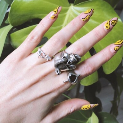 Barbed Wire Helix Ring, Barb Wire Helix Hoop, Carilage Ring, Piercing ...