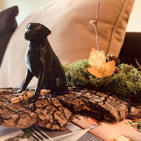 Labrador Retriever Figurine - Black Yellow Brown Lab Gift - Dog Mom Dog ...