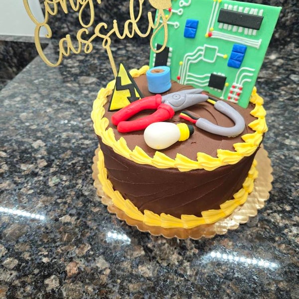 Electrical Tools Fondant Cake Toppers - Etsy
