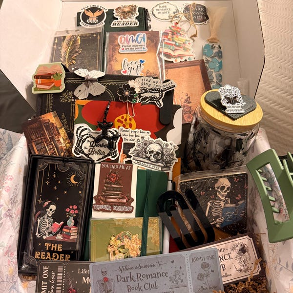 Bookish Mystery Box: Mystery Gift for Readers and Book Lovers - Etsy