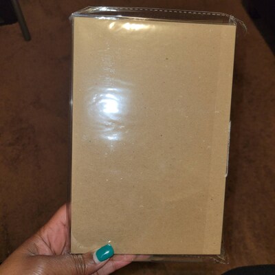 25ct 6 X 9 Thick Chipboard Squares, 32pt 1.27 Mm Thick Chipboard ...