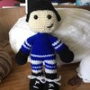 CROCHET PATTERN: Hockey Player Amigurumi Crochet Pattern - Etsy