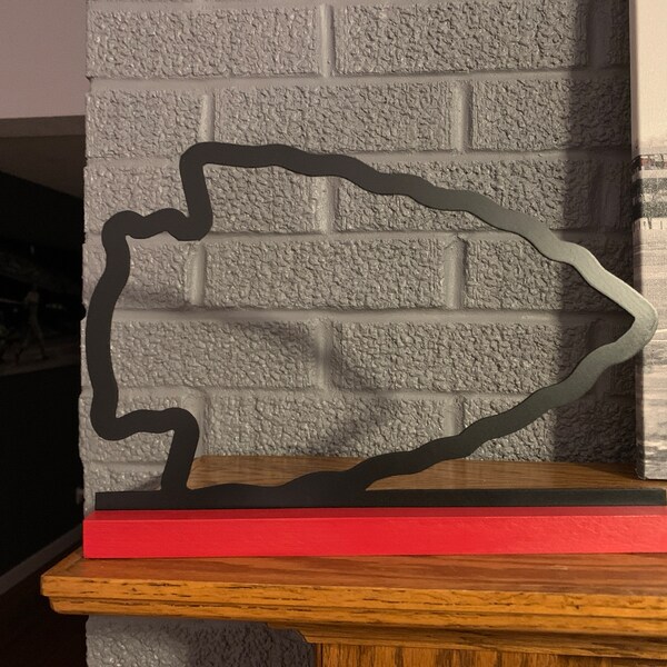 Genesis Metal Bible Verse Cutout Hunting Scripture Rustic Gift for ...