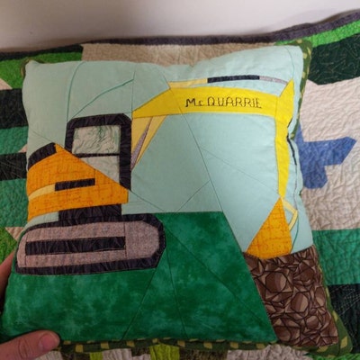 Paper Piece Digger Quilt Pattern. A 12 Inch Foundation Paper Quilt ...