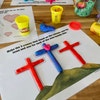 Easter Playdough Mats Printable | Holy Week | Palm Sunday | Maundy ...