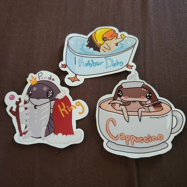 Rubber Ducky Isopod Sticker - Etsy