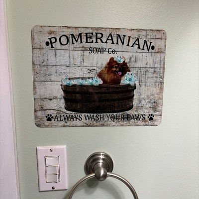 POMERANIAN Stop Blaming Your FARTS on Me It's Not Funny 10 X 5 Dog SIGN ...