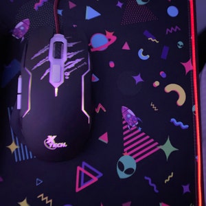 Spacey Rug Arcade Carpet Game Room Rug | Etsy