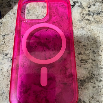 STUNNING Neon Pink Magsafe iPhone Case for iPhone 15 Case, 14 Case ...