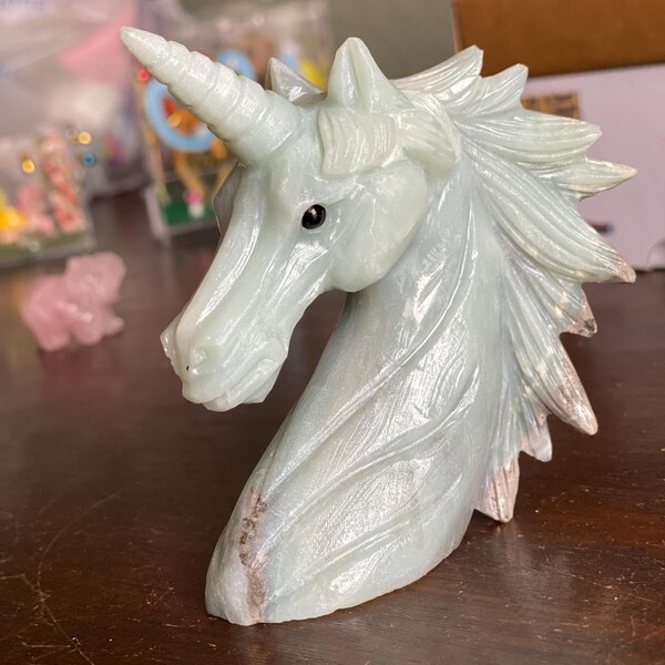 Natural Crystal Quartz Hand-carved Dragon Statue. Home Decoration ...