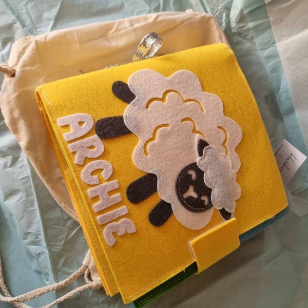 Ladybug Quiet Book Pattern - PDF Pattern - Sewing Patterns - Felt ...