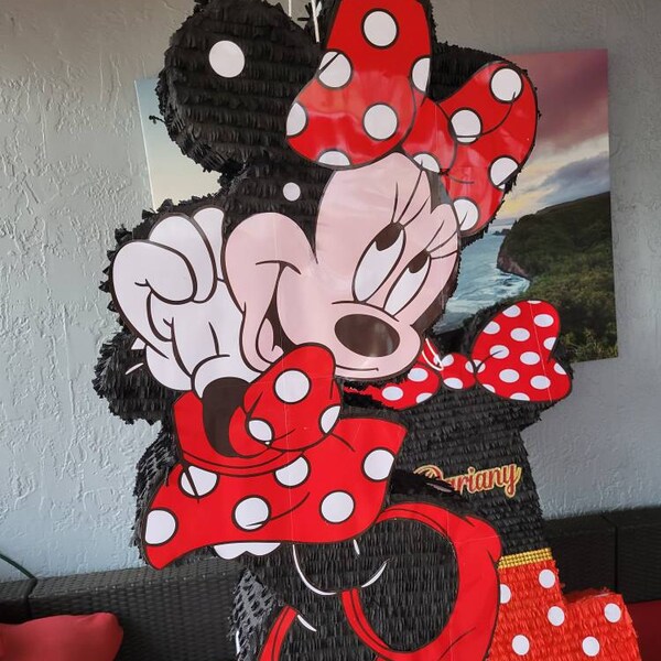 Red Minnie Mouse SVG PNG (digital Download) - Etsy