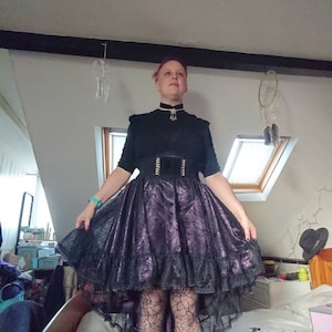 Black PVC Gothic Ruffle Wrap Shrug Goth Corset Accessory - Etsy UK