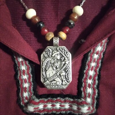 Celtic Pagan Morrigan Flying Crow Raven W Pentacle Dblsided W Crow ...