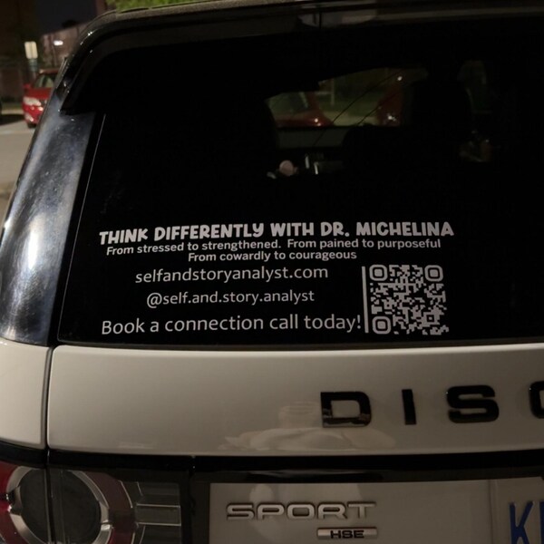 Business Logo Qr Code Decal, Design Your Own Decal, Design Your Own ...