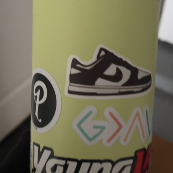 Nike Dunk Low 'panda' - Vinyl Sticker - Etsy