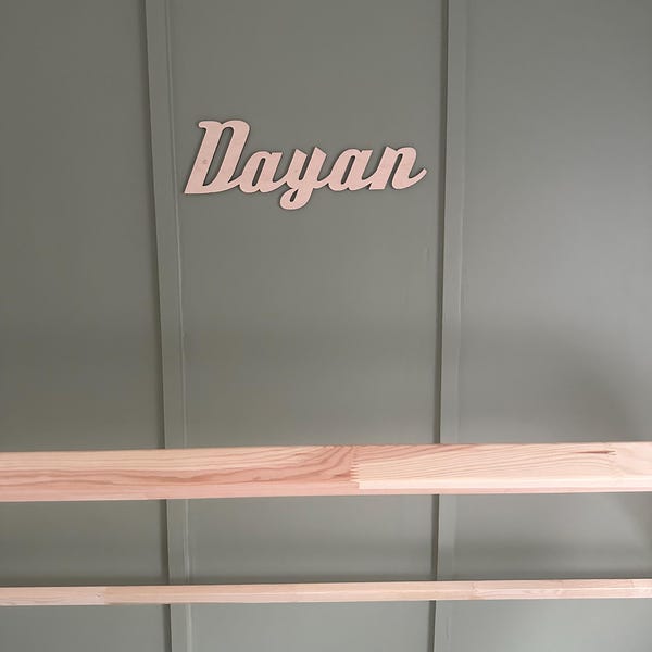 Growth Chart Board, Giraffe Growth Chart Engraved Wood Ruler, Boys Room ...