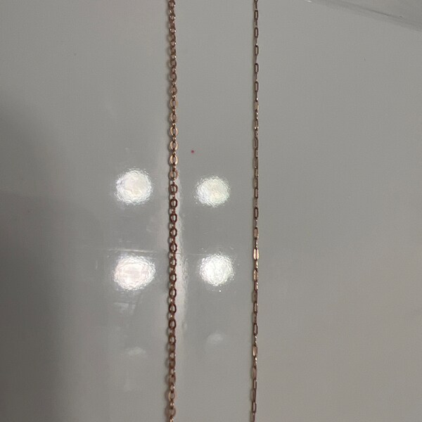 Whisper Chain • Gold, Silver, or Rose Gold - Simple Gold Chain Choker ...