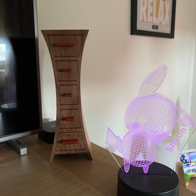 Funky Wooden Jewellery Box With Drawers, Unusual Jewellery Box, Wood ...