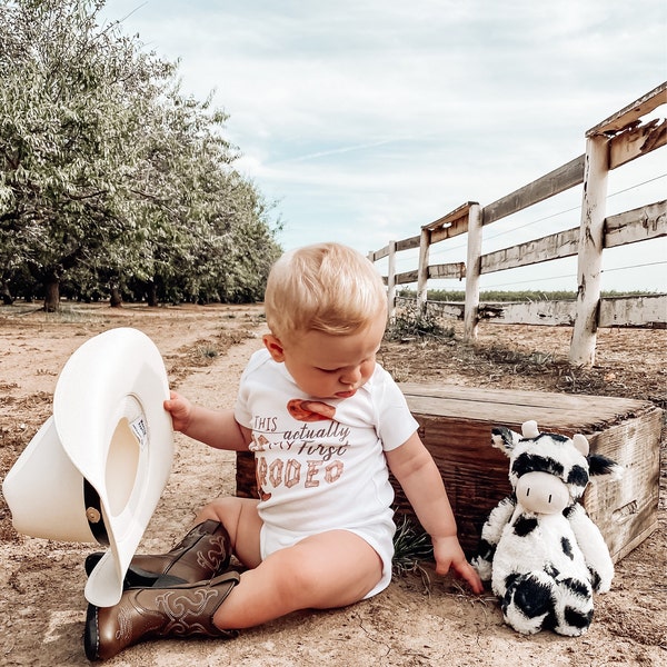 My First Rodeo, Cowboy Onesie®, Boy Country Romper, Western Boy Romper ...