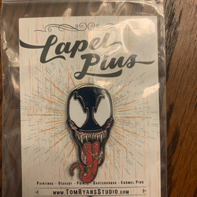 Venom Hard Enamel Pin, Hat Pin - Etsy