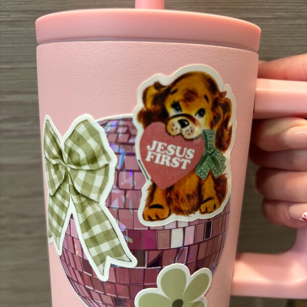 Jesus First Sticker | Bible Stickers | Faith Stickers | God | Journal ...