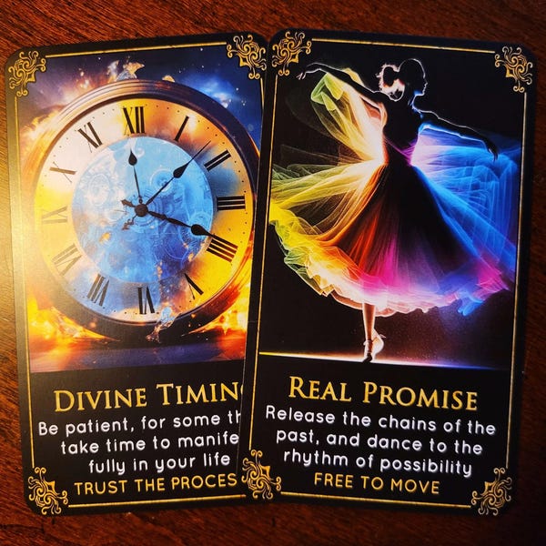 CUSTOM PREORDER: Guiding Insights Angel Oracle Deck With Celestial ...