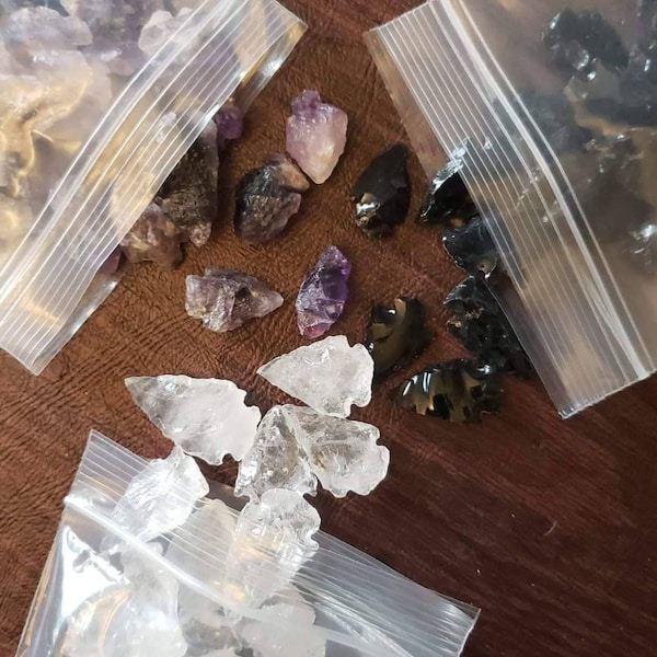 Amethyst Arrowhead Stone -- Jewelry Making and Wire Wrapping - Chakra ...