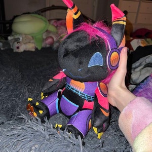 Synthwave Protogen Plush - Etsy
