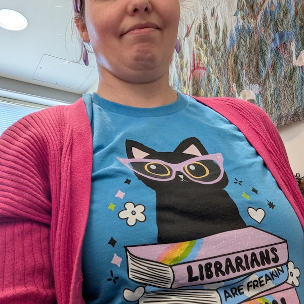 Support Your Local Library Vinyl Sticker, Trendy Water Bottle Decal ...