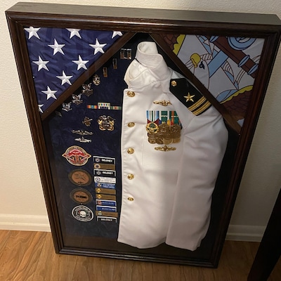 Military Uniform Shadow Box FREE SHIPPING Lower 48 States - Etsy