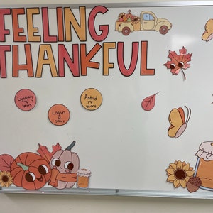 Retro Fall Bulletin Board DIY Classroom Bulletin Board Door - Etsy