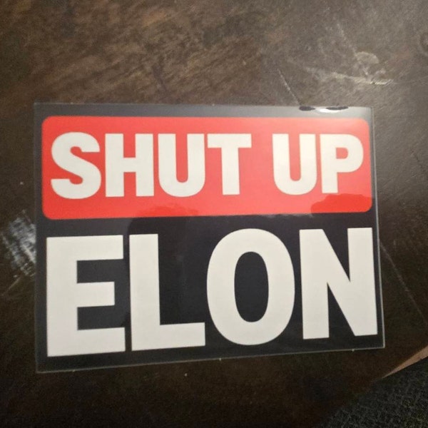 ANTI-ELON Tesla CLUB Car Bumper Sticker Decal Tesla Regret Musk is ...