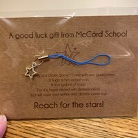 Personalised Gifts From Teacher to Students Pupils. Charm & Message ...