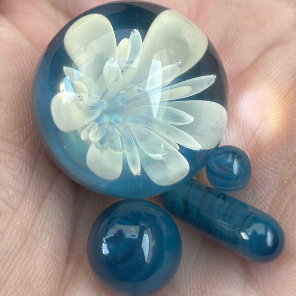 Glass Stargazer Memorial Orb- Ashes in Glass - Etsy