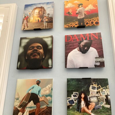 Vinyl Record Shelf Album Wall Mount Display - Etsy