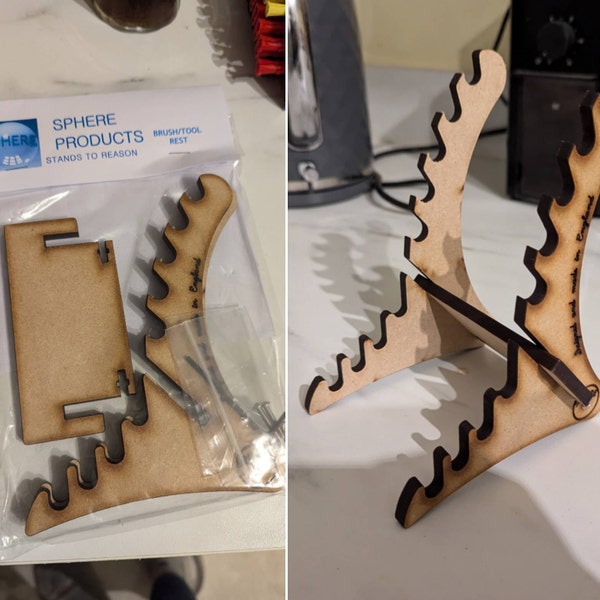 Dragon Tail - Horizontal Brush/ Tool Rack - Etsy